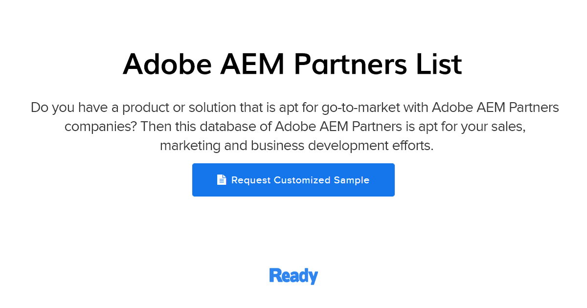 List of 3,500 Adobe AEM Partners