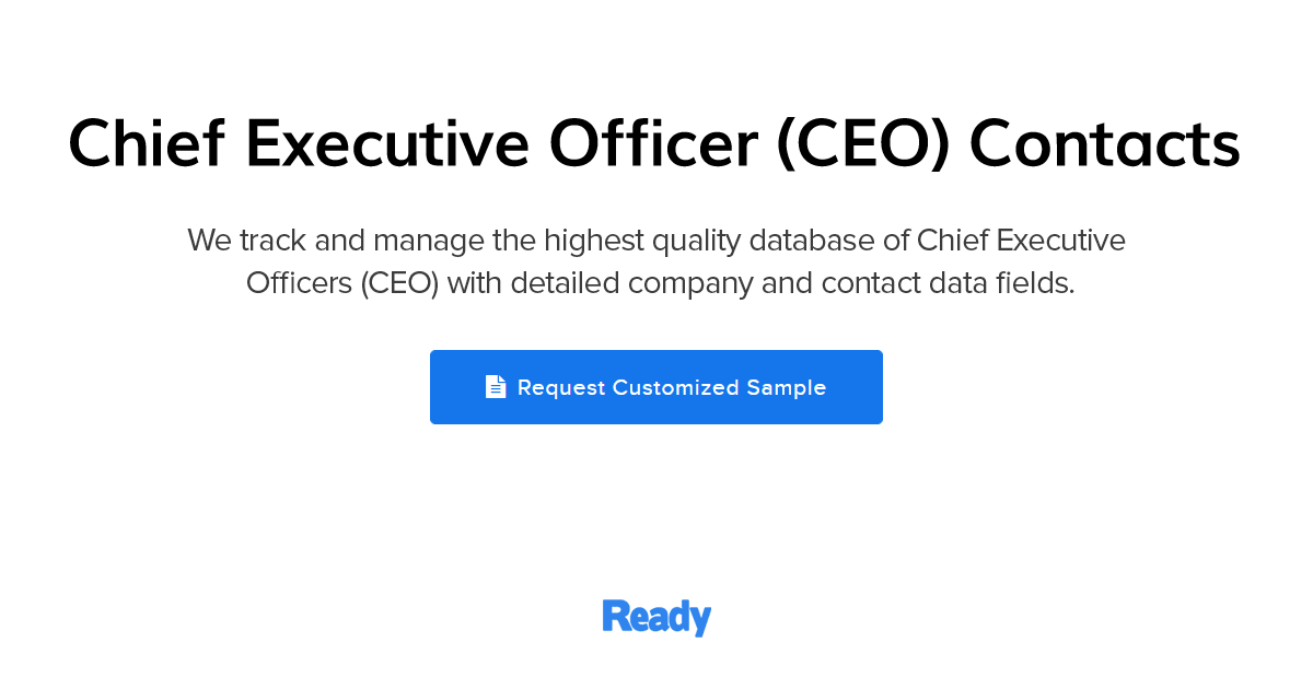 1,876,581 Chief Executive Officer (CEO) Contacts 2025