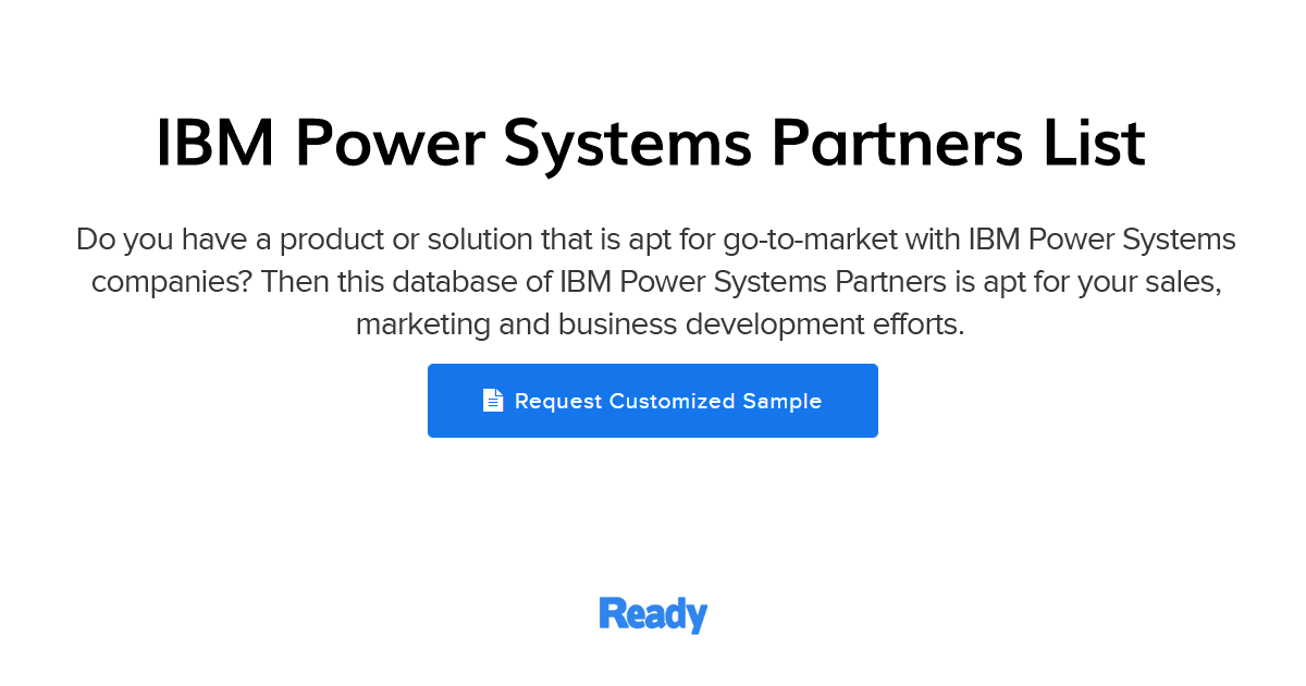List of 171 IBM Power Systems Partners