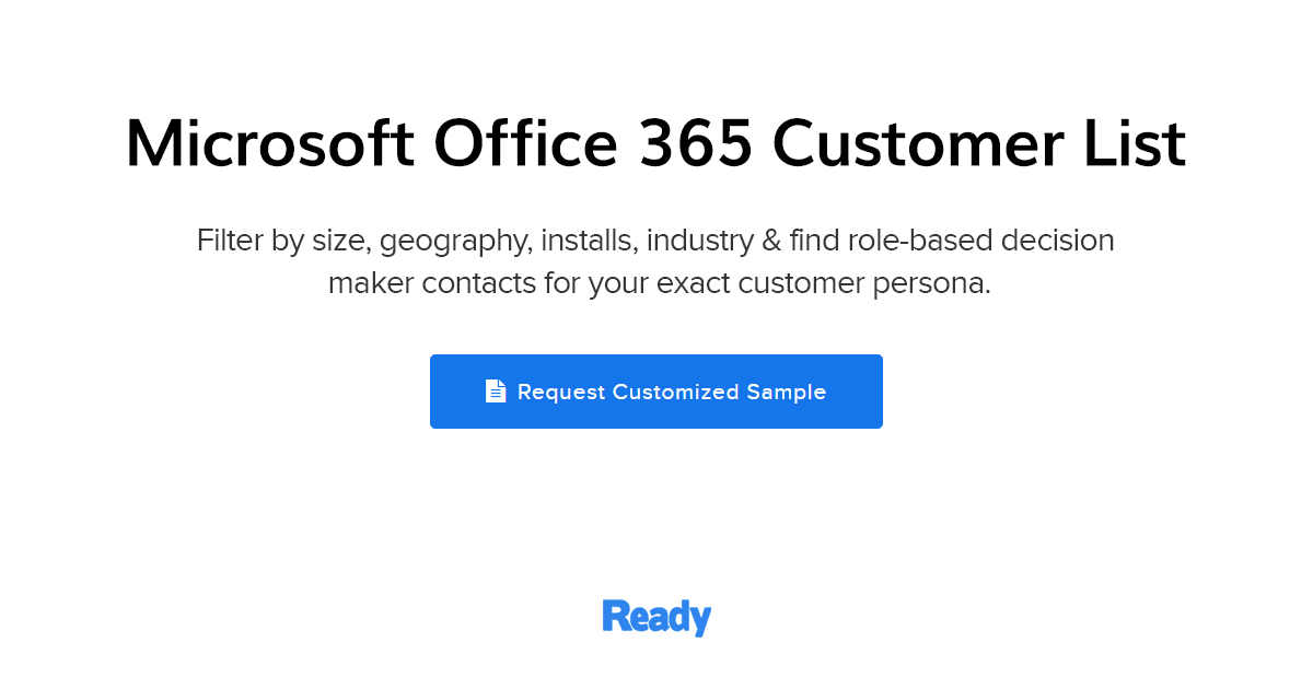 List of 741,645 Microsoft Office 365 Customers