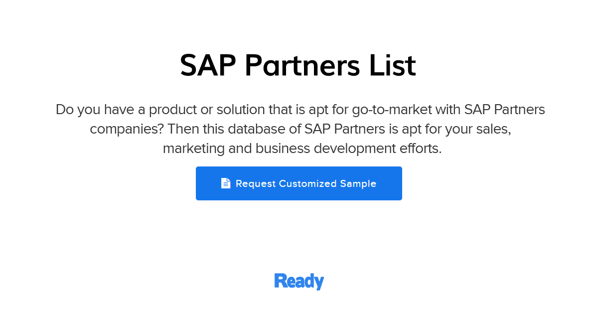 List of 7,502 SAP Partners